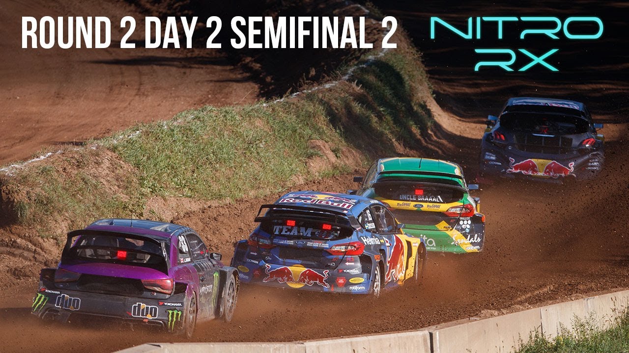 2021 Nitro Rallycross Round 2 Day 2 SemiFinal 2 | FULL RACE - YouTube
