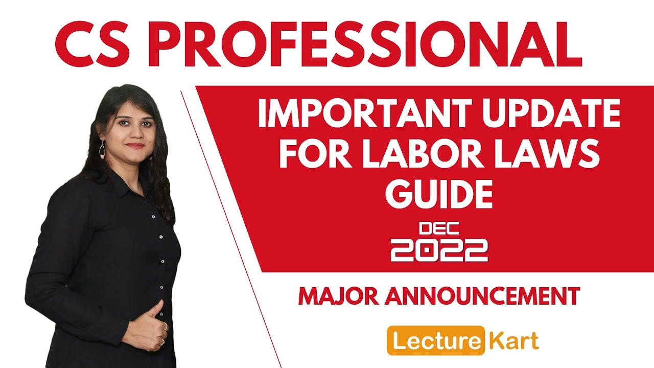 IMPORTANT ANNOUNCEMENT| CS PROFESSIONAL OPEN BOOK PAPER | MUST HAVE ...