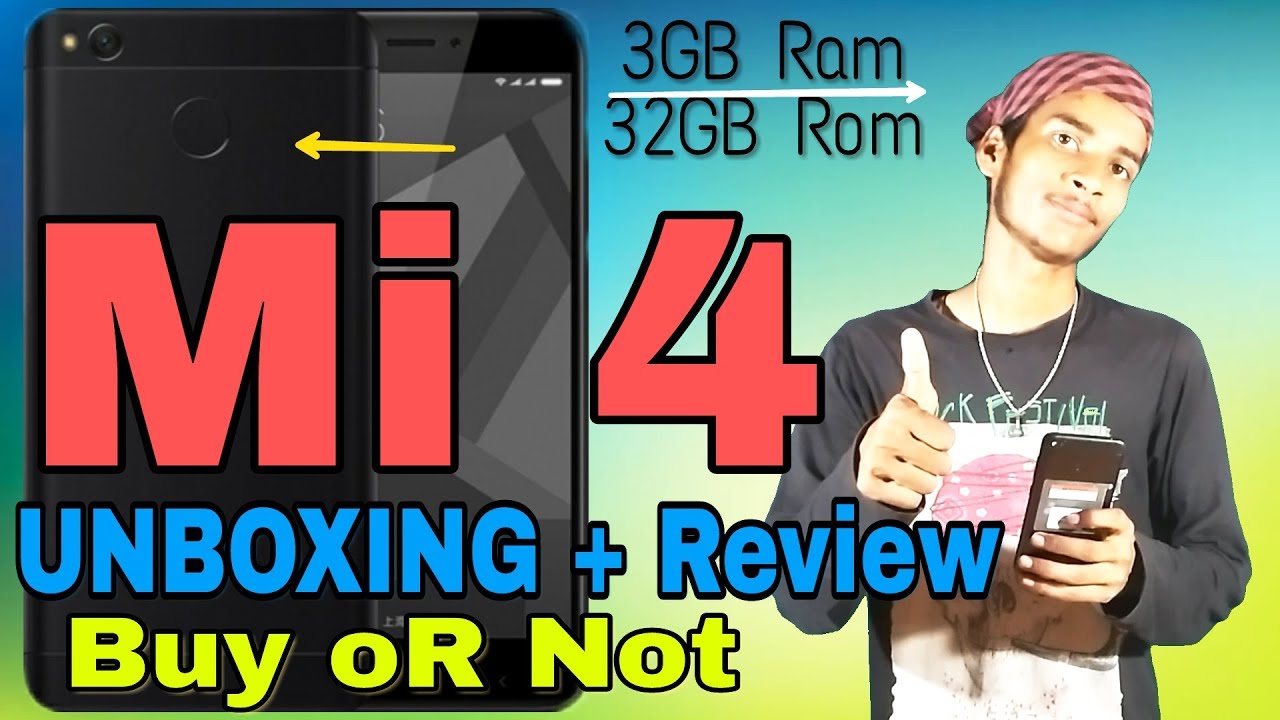 Xiaomi Redmi 4 3GB RAM, 32GB memory variant hidden look|| #unboxing ...