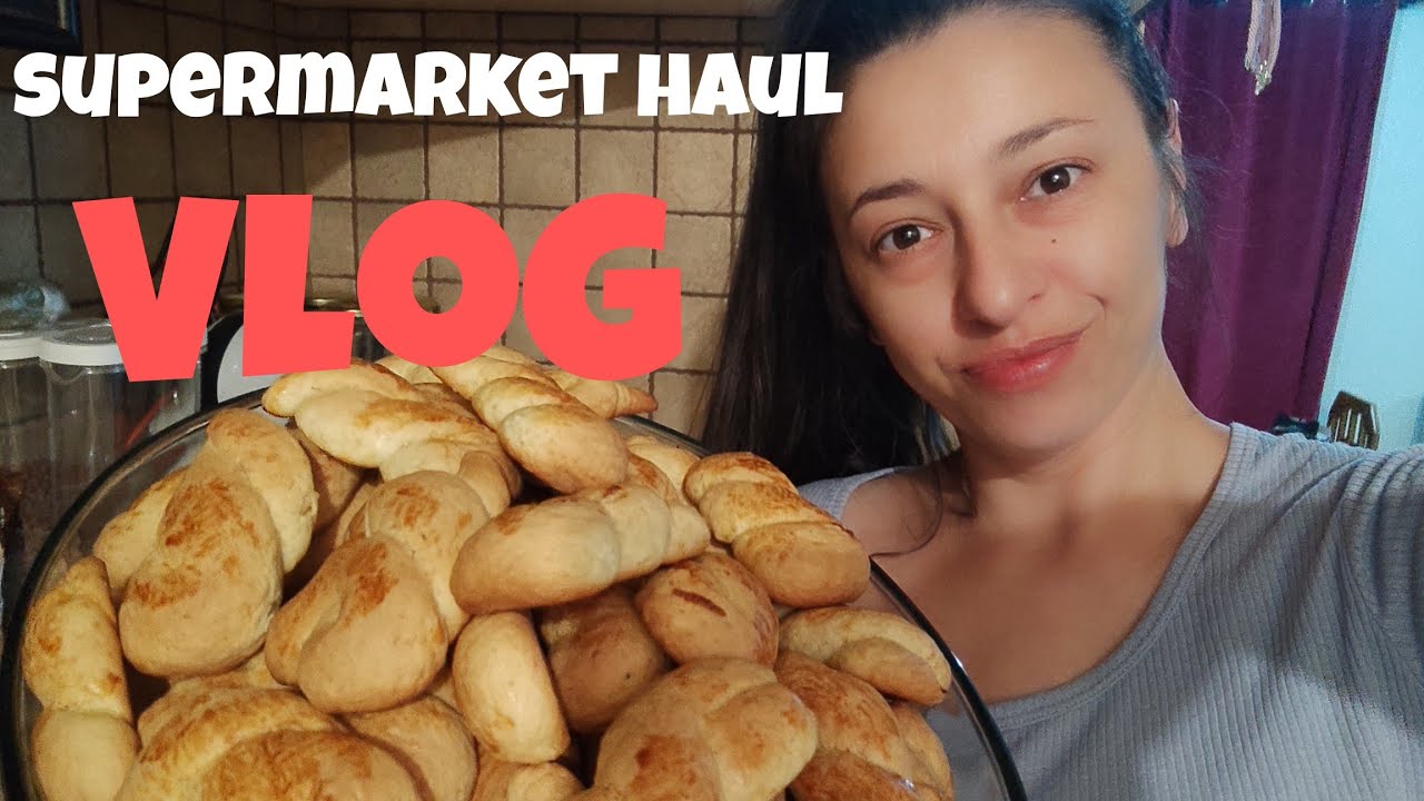 Vlog | Πασχαλινά κουλουράκια Μεταμεσονύχτια |Σουπερμάρκετ | πήγαμε για ...