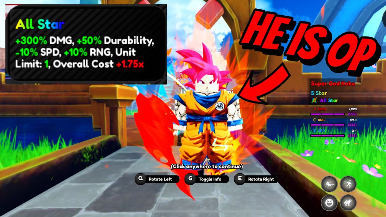 ALL STAR SUPER SAIYAN GOD GOKU SHOWCASE | astdx - YouTube