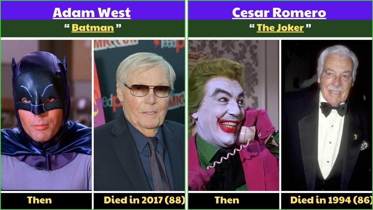 Batman (1966 Film) Cast: Then and Now | Cinema World 2024 - YouTube