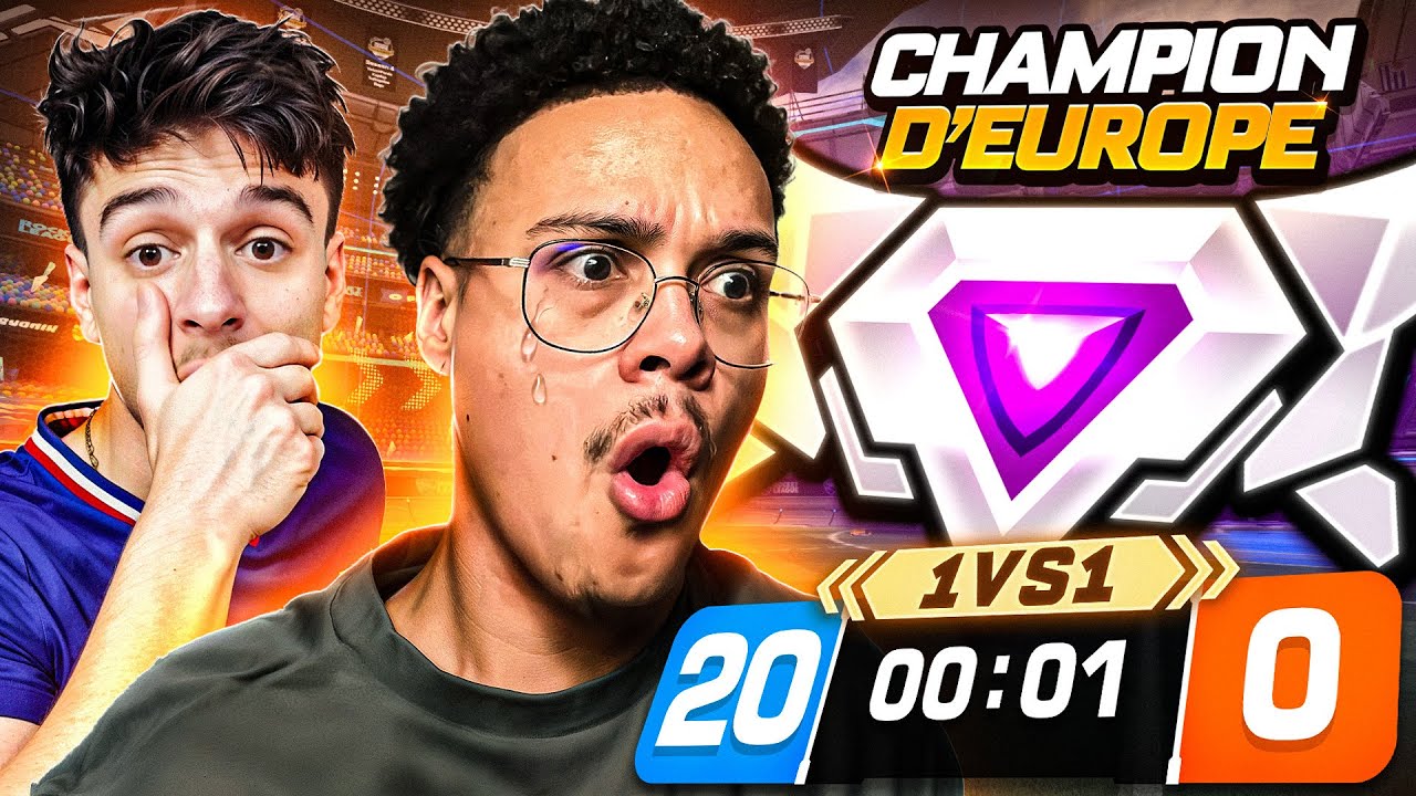 plusieurs 1v1 contre le CHAMPION D’EUROPE ! (J’ai mal au postérieur ...