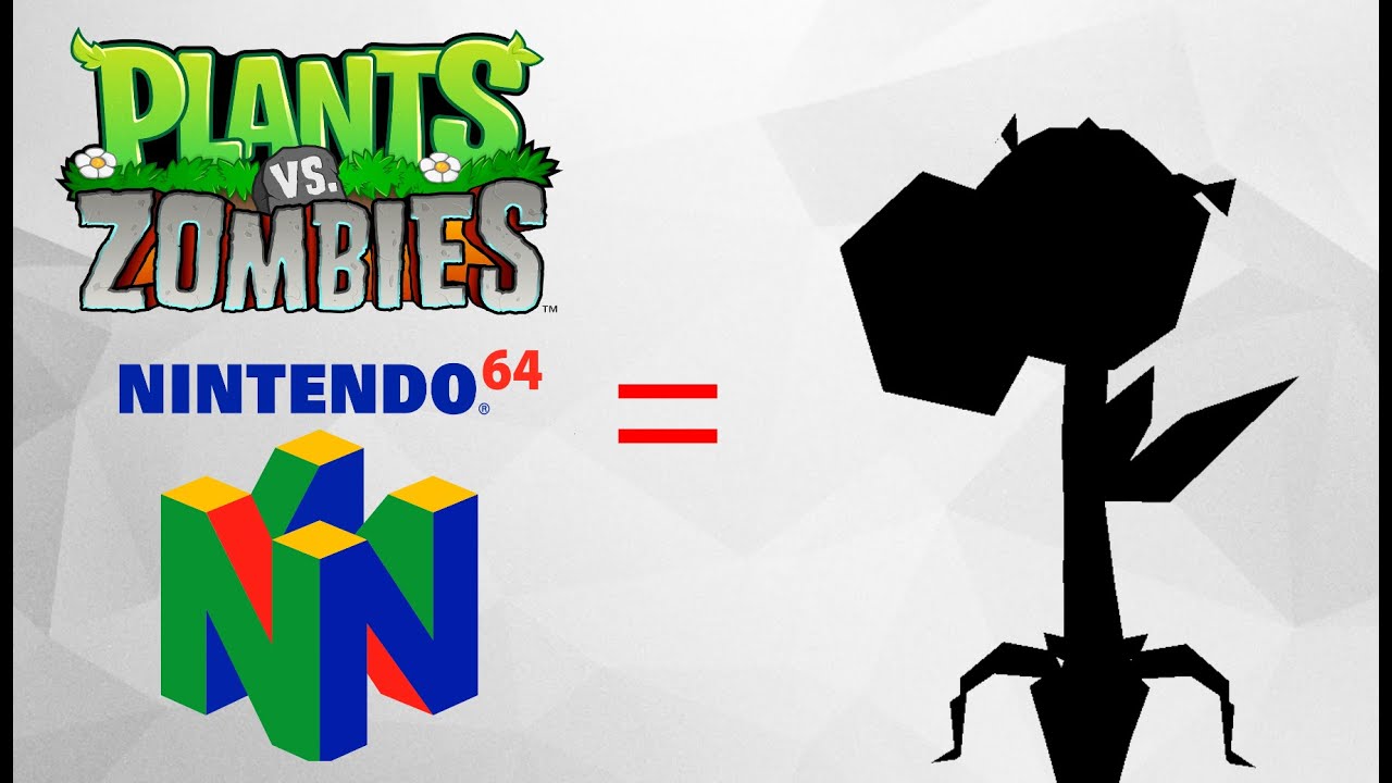 N64 Speed Modeling- Plants vs Zombies PeaShooter - YouTube