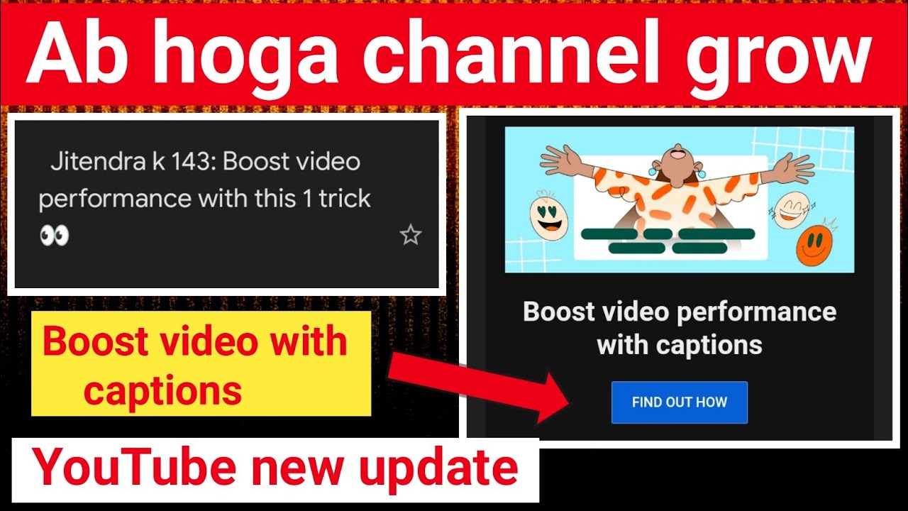 Boost video performance with captions !! Boost video performance with ...
