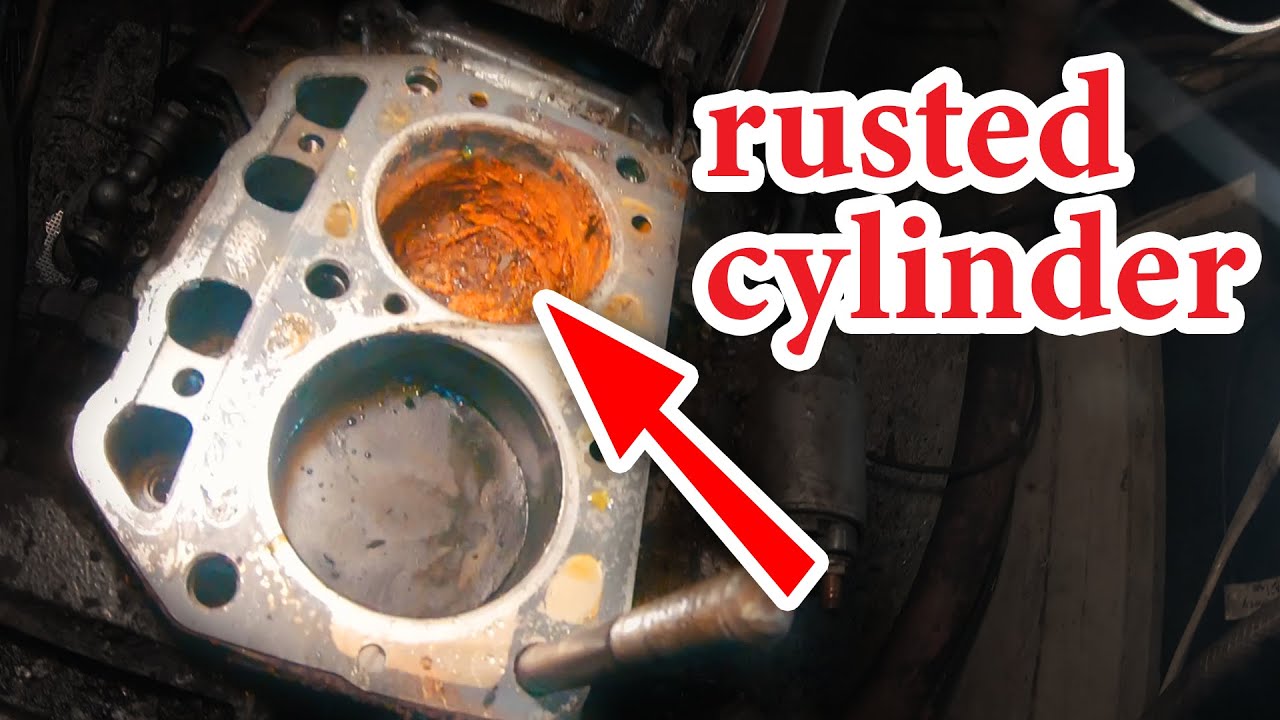 Ep. 5: Rusted cylinder in my diesel engine - Refitting Reverie - YouTube