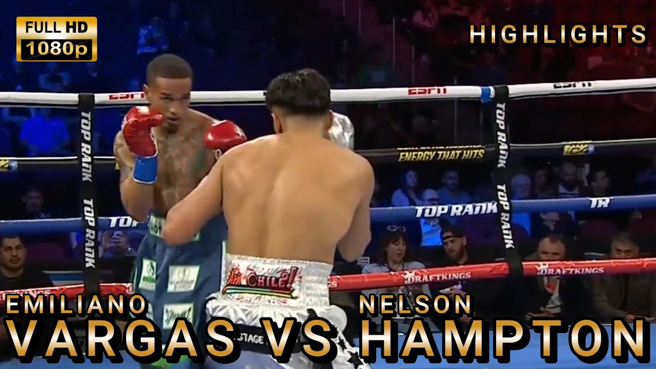 Vargas VS Hampton: The Ultimate Boxing Showdown #boxingnews - YouTube