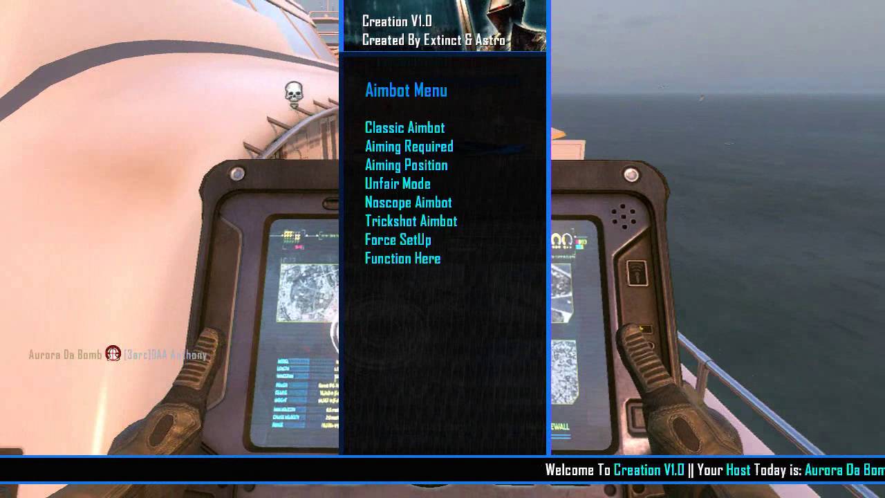 BO2 CREATION V1 MOD MENU JTAG/RGH ONLY - YouTube