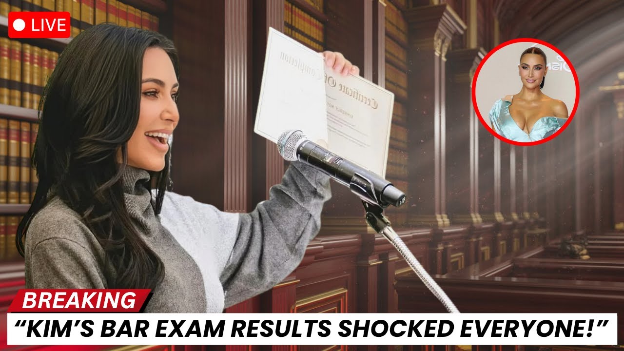 “Kim Kardashian’s Bar Exam Results Are Out — You Won’t Believe What She Said!” - YouTube