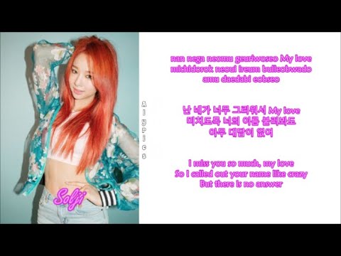 EXID (Solji & Hani) - Only One (Rom-Han-Eng Lyrics) Color & Picture Coded