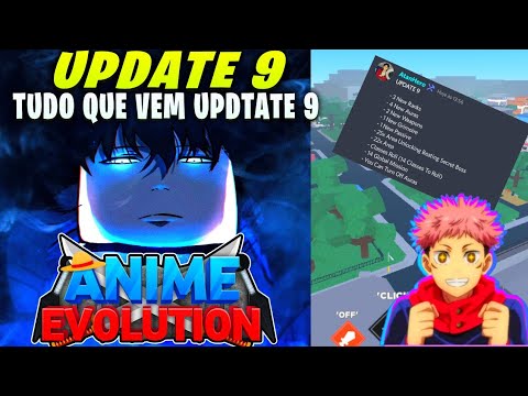 TUDO SOBRE NOVA UPDATE ANIME EVOLUTION SIMULATOR - YouTube