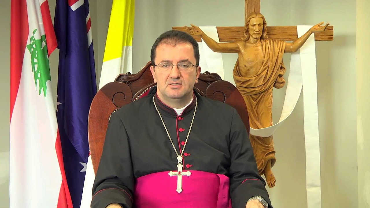 Easter 2014 Bishop Antoine Charbel Tarabay message - YouTube