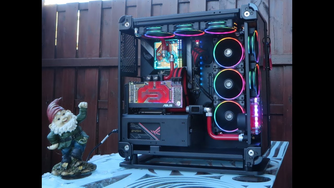 Thermaltake P6 - ROG Water Cooled PC - YouTube