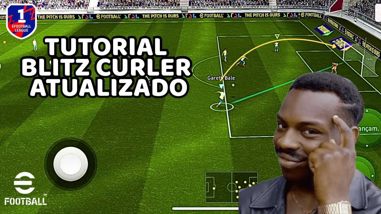 APRENDA A FAZER O BLITZ CURLER HOJE NO EFOOTBALL 2025 MOBILE | TUTORIAL ...
