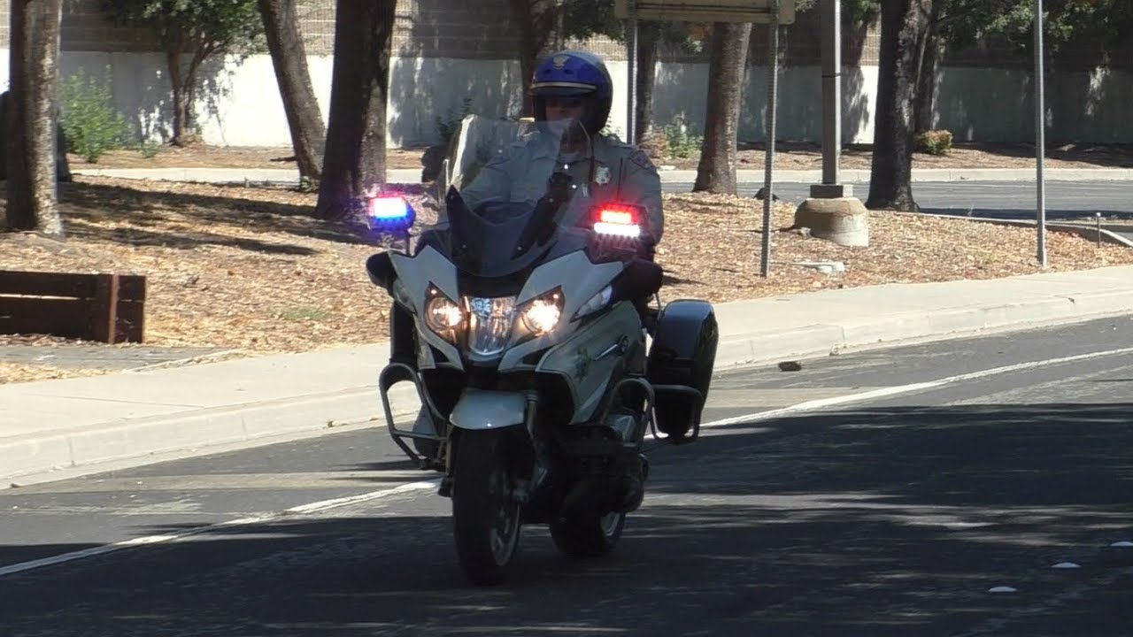 CHP Dublin Motor Unit Responding! (Mock Response) - YouTube