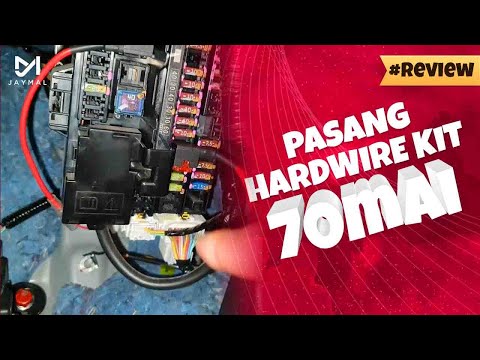 Hardwire Kit Installation 70mai - YouTube