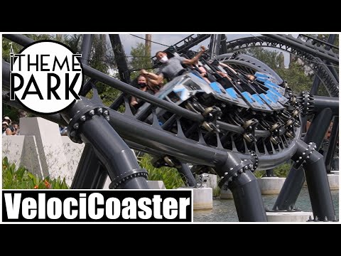 New Jurassic World VelociCoaster Roller Coaster Islands of Adventure ...