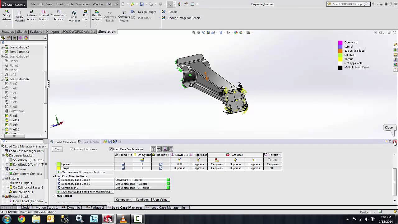 SOLIDWORKS Simulation 2015 What's New - Nonlinear - YouTube