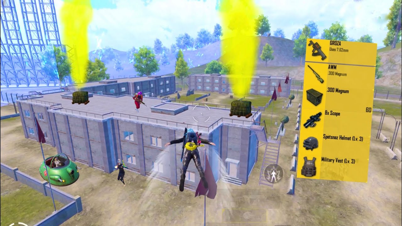 AMAZING LOOT GAMEPLAY in HIGH TIER LOBBY🔥PUBG Mobile - YouTube