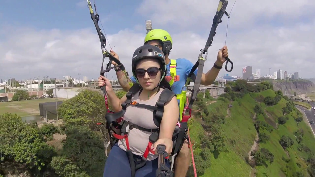 Parapente Lima Peru / Lima Paragliding / Vuelo Tandem Miraflores Costa ...