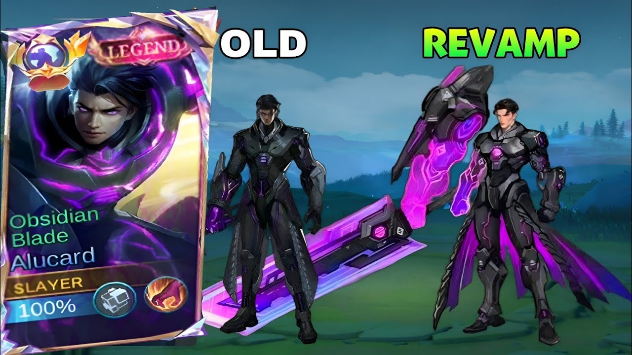 ALUCARD LEGEND SKIN(OBSIDIAN BLADE)REVAMP FINALLY HERE - YouTube
