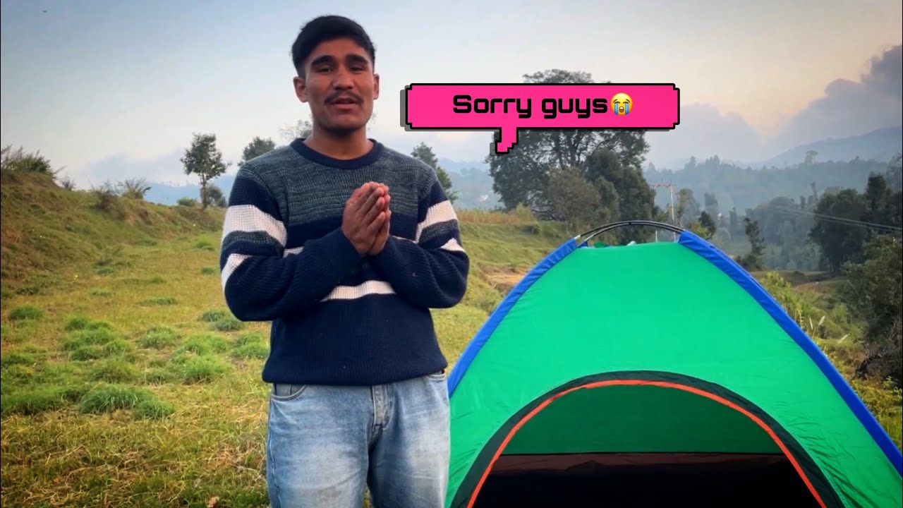 Camping in India🇮🇳|| sad camping Money problem|| camping in forest ...