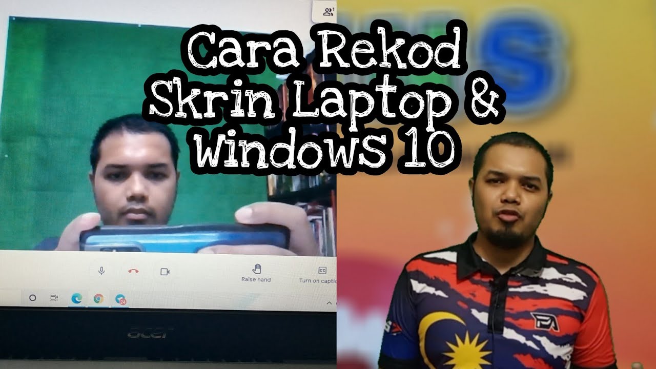 Cara Mudah Rekod Skrin Laptop dan Windows 10 - YouTube