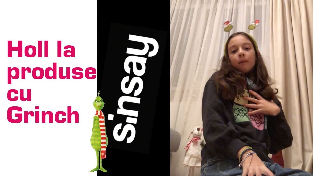 Haul cu produse Grinch din Sinsay - YouTube
