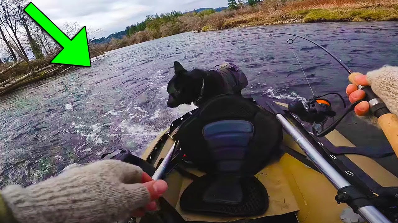 UNEXPECTED Catch, Ultralight TROUT FISHING In My New MINI RAFT! - YouTube