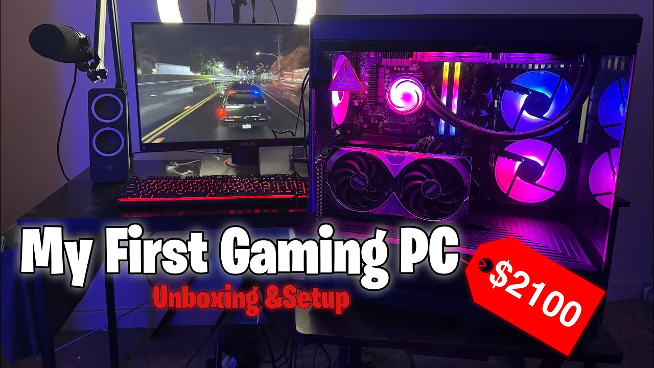 UNBOXING MY FIRST GAMING PC!! (PROUD MOMENT) - YouTube