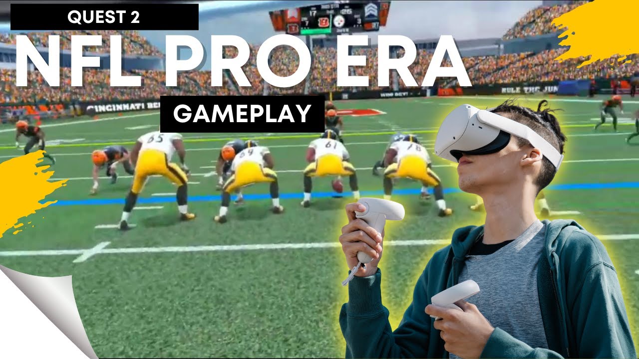 Becoming the Steelers' QB: NFL Pro Era VR Gameplay Adventure - YouTube