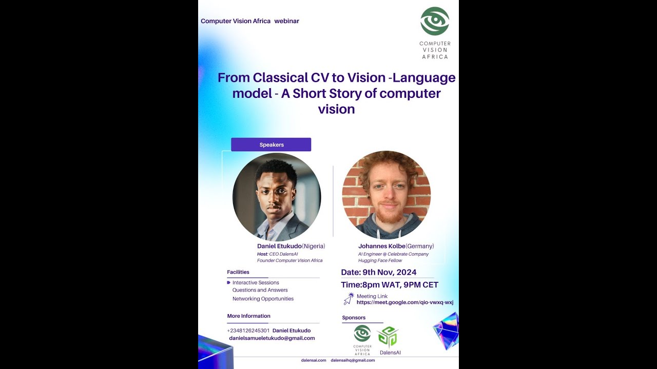 From Classical CV to Vision -Language model - A Short Story of computer ...