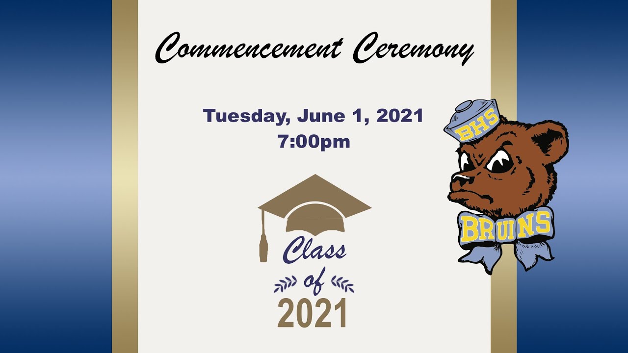 2021 Graduation Ceremony - YouTube
