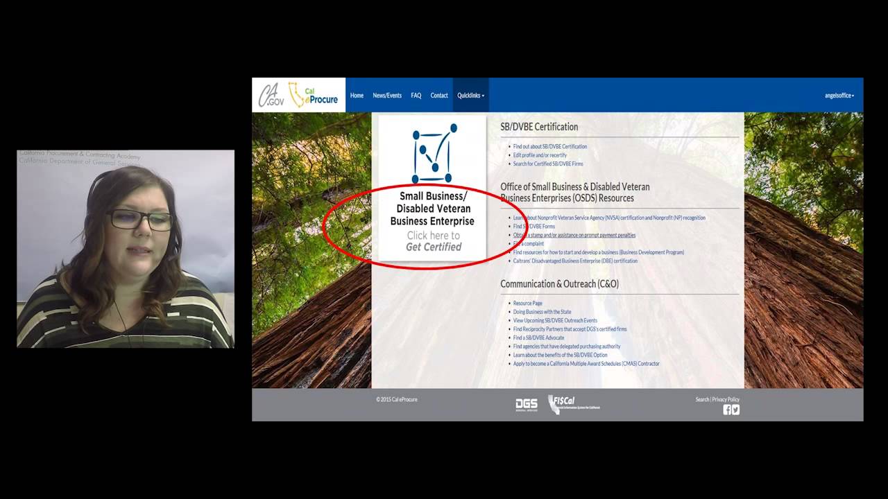 SB DVBE Certification - YouTube
