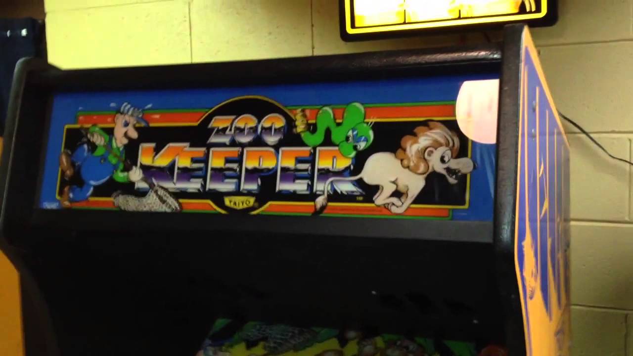 Taito Zoo Keeper full Size video arcade - YouTube