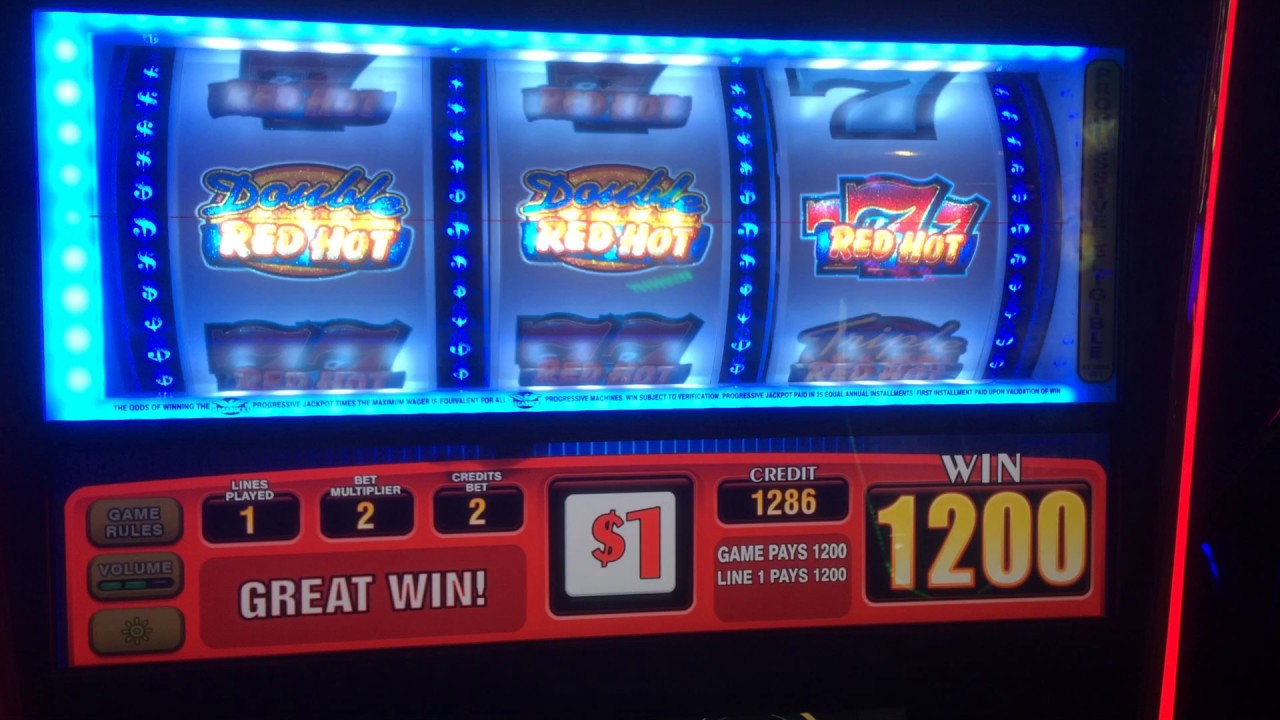 Triple Red Hot 777 Slot Machine Handpay!! - YouTube