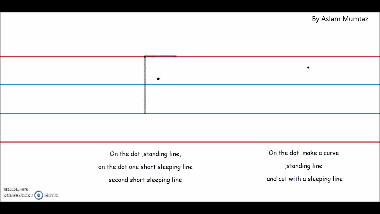 Formation of Letters | Ff | English Alphabet | Kindergarten - YouTube