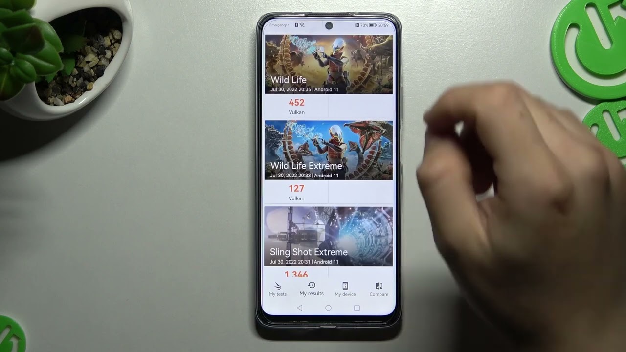 Huawei nova Y90 | 3DMark Sling Shot Benchmark | Qualcomm SM6225 |4GB ...