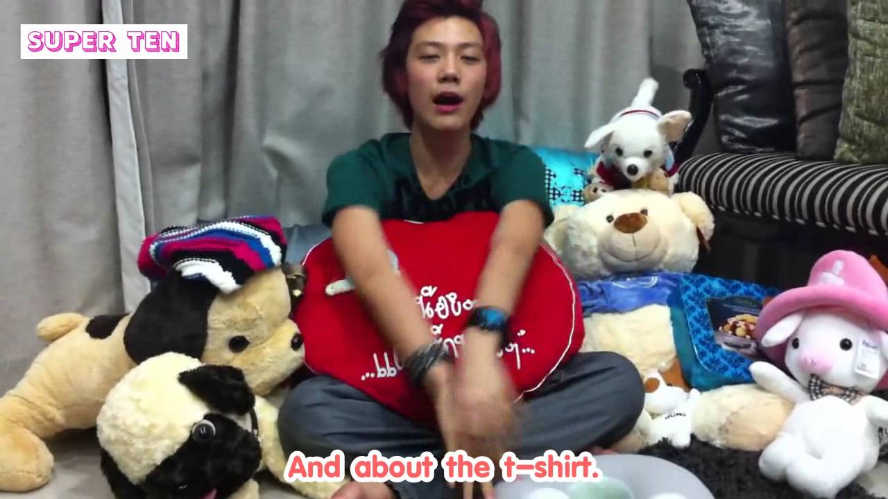 [Eng Sub] 110112 NCT TEN : Thank you message from TNT - YouTube