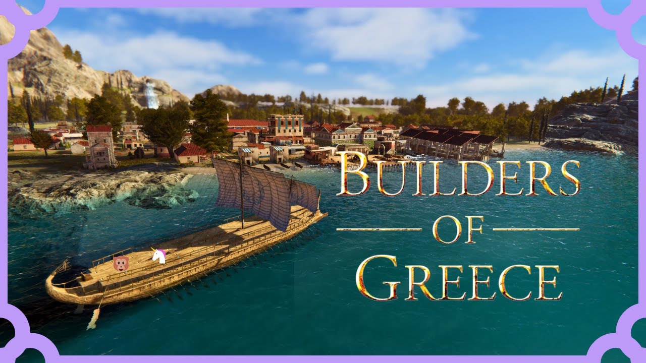 First Look At A New City Builder - Builders of Greece #1 - YouTube