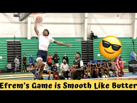 Efrem Johnson Made Getting Buckets Look EASY! - YouTube