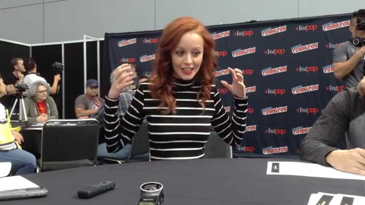 Lindy Booth Discusses THE LIBRARIANS and Playing Cassandra - YouTube