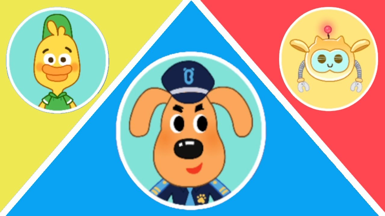 Safety Sheriff Labrador #77 | Policeman Labrador Dog vs Little Duck and ...