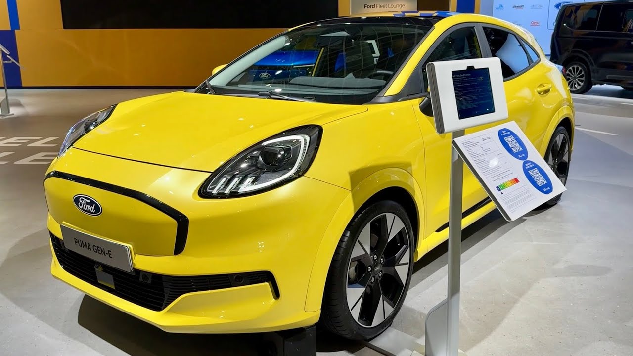 New FORD PUMA GEN-E (2025) - visual REVIEW exterior & interior - YouTube