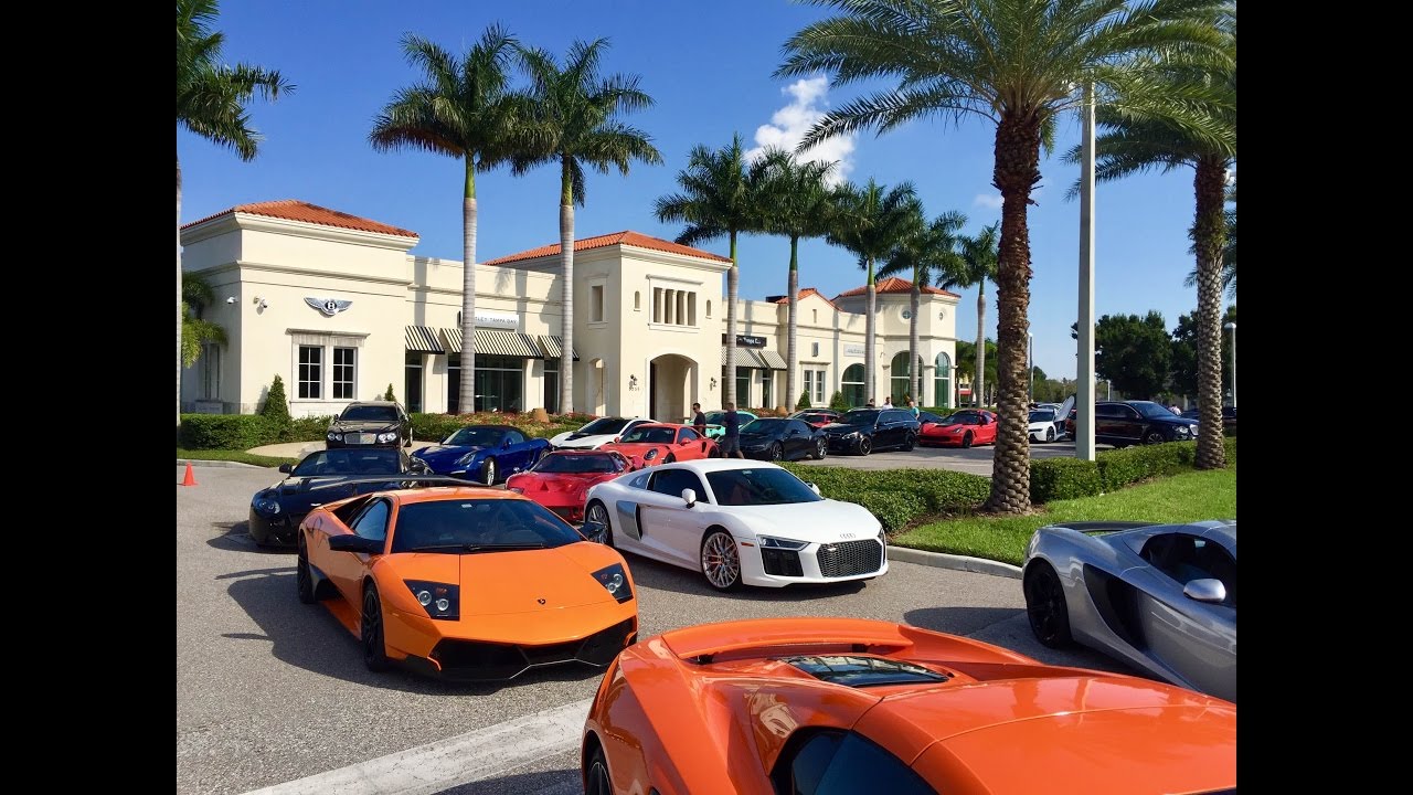 Dimmitt Rally - 75+ Exotic Car Rally in Tampa - YouTube