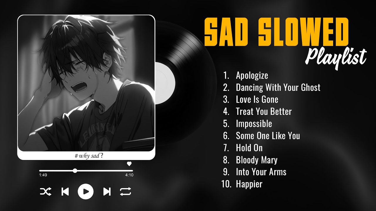 Sad Songs That Make You Cry - Slowed and Reverb Songs Playlist - Sad ...