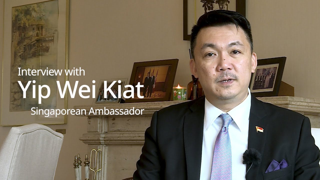 Interview with Ambassador of Singapore to Korea Yip Wei Kiat - YouTube