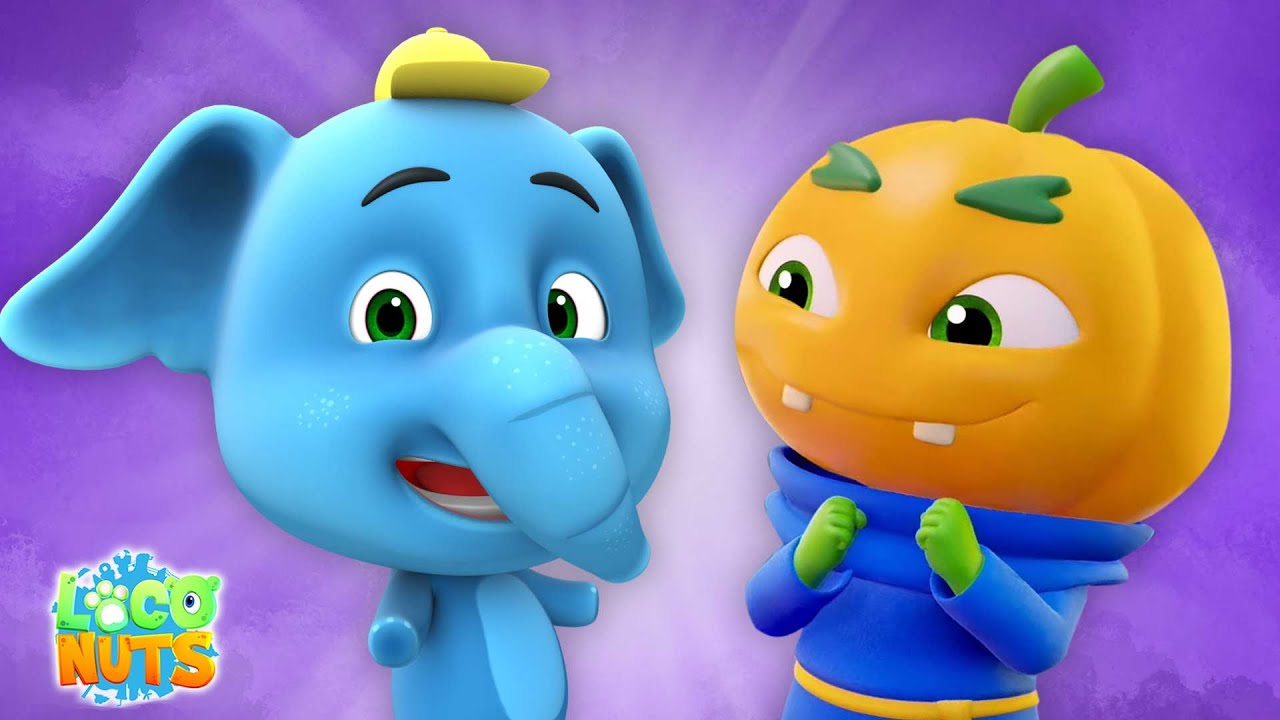 Loco Nuts 모험. 으스스한 지역! 할로윈 특별 만화. KidsTV - YouTube