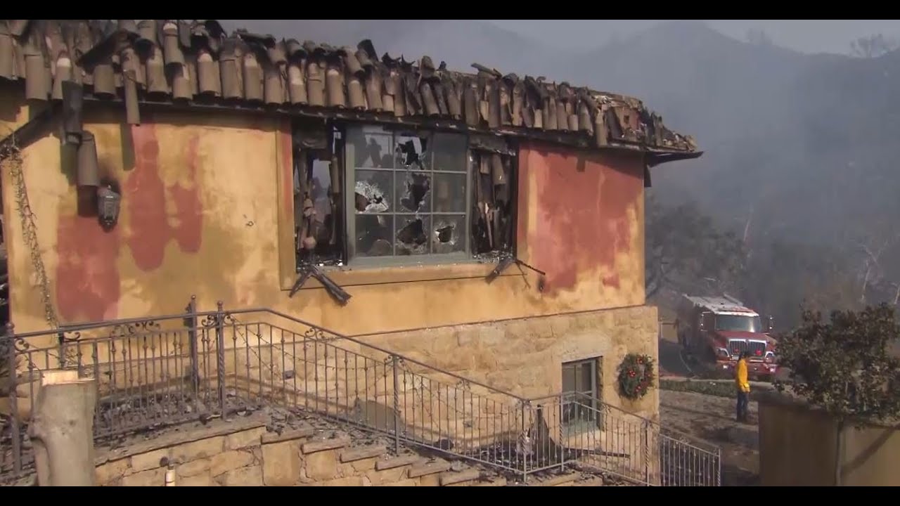 MONTECITO THOMAS FIRE: Firefighters continue to battle wildfire near ...