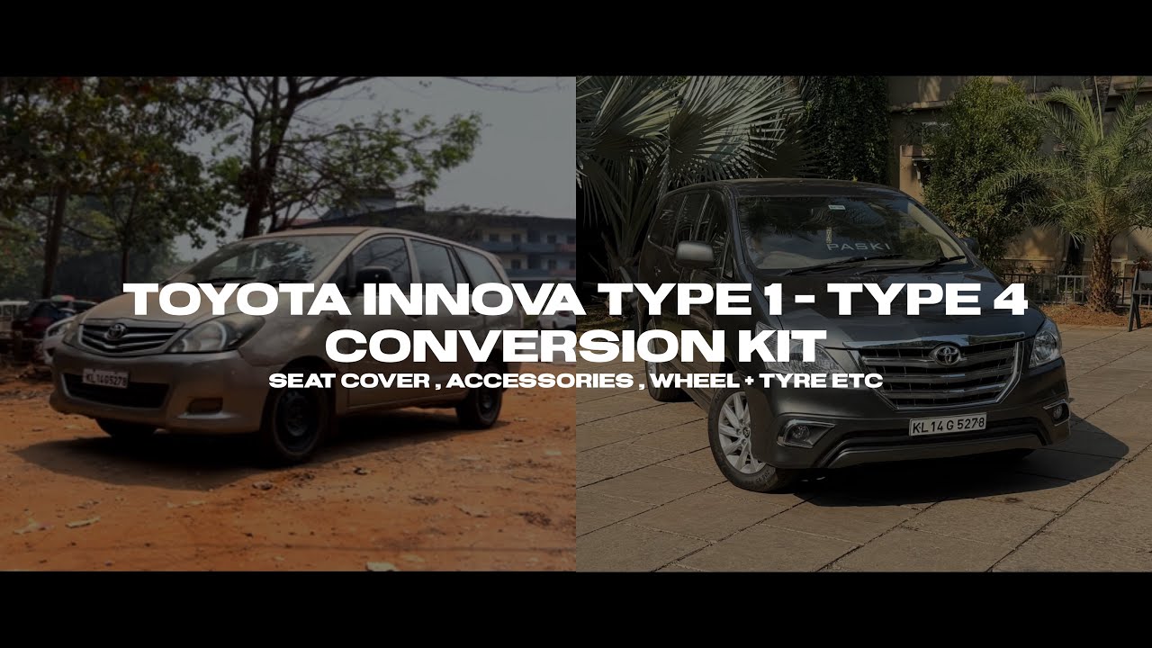 Toyota Innova Type 1 - Type 4 | Conversion Kit | Dubai Tyres # ...